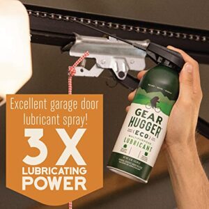 Gear Hugger Multipurpose Lubricant - Eco-Friendly (11 oz, Pack of 1), Rust Remover - Garage Door Lubricant Spray, Door Hinge Lubricant & Lock Lubricant - Plant-Based, No Petroleum, No PTFE