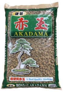 calibonsai japanese super hard akadama for bonsai / succulent soil - large size grain (10mm-18mm) 13 liter, kobalar