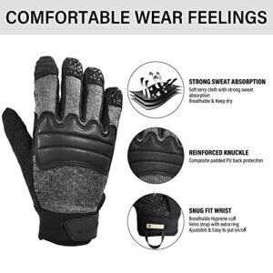 Intra-FIT Police Search Gloves, Needle Puncture Resistant Police Duty Gloves, 360¡ã Anti-Cut,ANSI A9