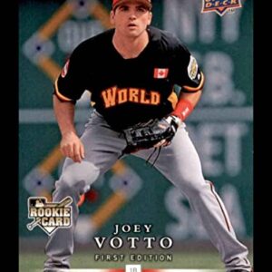 2008 Upper Deck First Edition #299 Joey Votto RC - Rookie Card Cincinnati Reds Baseball NM-MT