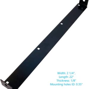 Gpartsden 22” Snow Blower Scraper Bar 790-00117-0637 Shave Plate Replacement for MTD Cub Cadet Rotary Snow Thrower 784-5576 784-5576-0637