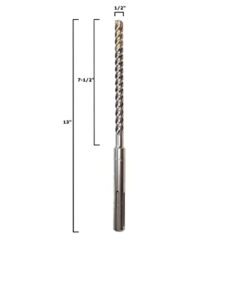 tti milwaukee 1/2 in. x 13 in. sds max carbide drill bit