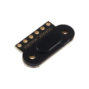 AITRIP 2PCS TOF050C VL6180 Time-of-Flight (ToF) Laser Ranging Sensor Breakout ToF Distance Finder Mini Laser Distance Sensor IIC Output for Ardunio STM32