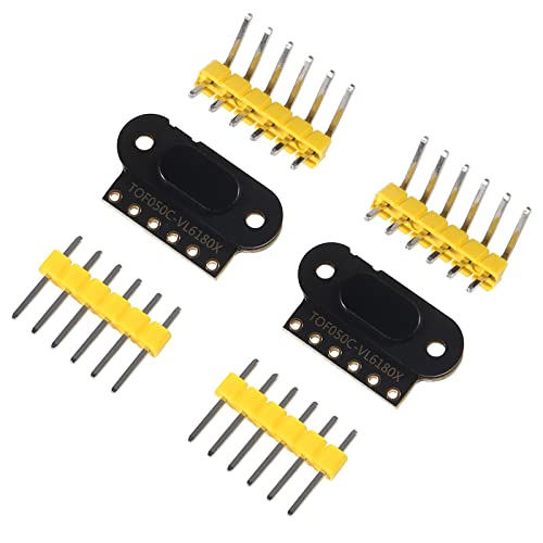 AITRIP 2PCS TOF050C VL6180 Time-of-Flight (ToF) Laser Ranging Sensor Breakout ToF Distance Finder Mini Laser Distance Sensor IIC Output for Ardunio STM32