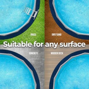 Shop Square 15-Foot Pool Liner Pad for Above Ground Pools - Under Pool Padding, Above Ground Pool Pad, Puncture Protection, Extend Liner Life, Durable Geotextile Material