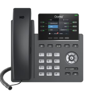 Ooma Office 2613 Business IP Desk Phone. Works Ony with Ooma Office Cloud-Based VoIP Phone Service with Virtual Receptionist, Desktop and Mobile app, Videoconferencing. Subscription Required.