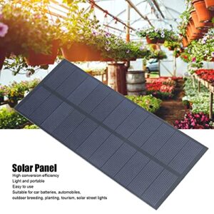 Solar Panel, Portable Easy To Use Solar Charger Wide Application for Greenhouse for Car Battery for Solar Street Light