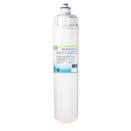 Swift Green Filters SGF-96-20 VOC-L-S Compatible for EV9611-00,EV9610-00,EV9612-11,EV9612-16 Commercial Water Filter (3 Pack),Made in USA