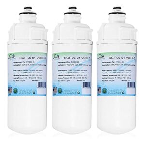 swift green filters sgf-96-01 voc-l-s compatible for ev9634-26,ev9730-06,ev9252-68 commercial water filter (3 pack),made in usa