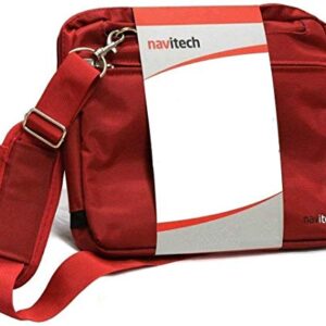 Navitech Red Water Resistant Tablet Bag - Compatible with Coopers 10 inch Android Tablet