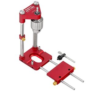 Woodpeckers Auto Line Drill Guide, Portable Drill Guide, Drill Up To 2 Inch Holes, Versatile Base and Fence System