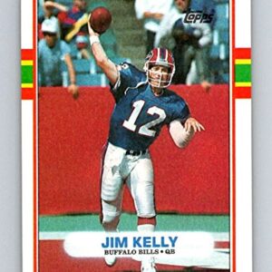 1989 Topps #46 Jim Kelly Bills NFL Football Card NM-MT