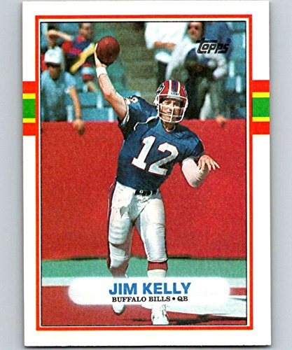 1989 Topps #46 Jim Kelly Bills NFL Football Card NM-MT