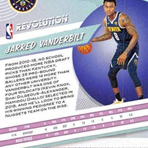 2018-19 Panini Revolution Basketball #102 Jarred Vanderbilt RC Rookie Card Denver Nuggets Rookie Official NBA Trading Card By Panini