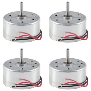 aobao 4pcs electric motors dc 3v 1730rpm mini electric motor for diy toys wind turbine generator generator dc motor