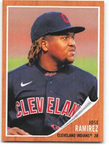 2021 topps archives #74 jose ramirez nm-mt cleveland indians baseball