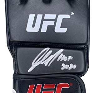 Georges St-Pierre autographed signed inscribed glove UFC JSA Witness GSP