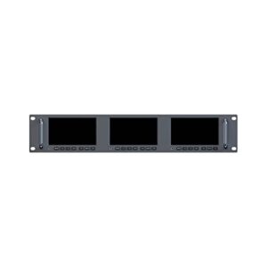 LILLIPUT RM-503S 3 X 5 inch Full HD 2RU Rack Mount Monitor 1920x1080 HDMI 2.0, 3G-SDI Input and Output with Waveform and Vector Functions