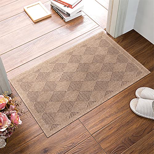 Adiva Rugs Jute Sisal Area Rug in Natural Look for Indoor Outdoor Use, Comfortable, Strong, Durable, Patio, Porch, Hallway (Mocca, 2’ X 3’)