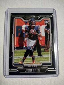 2021 panini playbook justin fields rookie card