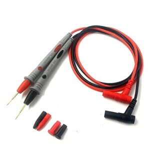 1000v 20a multimeter test leads probes banana plug, 24k gold digital multimeter probes electrical test probe for most of digital multimeter