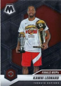 2020-21 panini mosaic #299 kawhi leonard toronto raptors nba basketball trading card