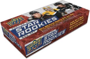 2021-22 upper deck rookie box factory sealed 25 card set - upper deck hockey cards