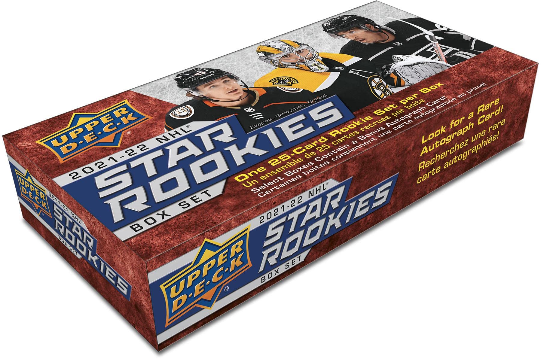 2021-22 Upper Deck Rookie Box Factory Sealed 25 Card Set - Upper Deck Hockey Cards