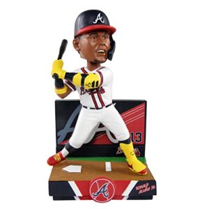 ronald acuna jr. atlanta braves highlight series bobblehead mlb baseball