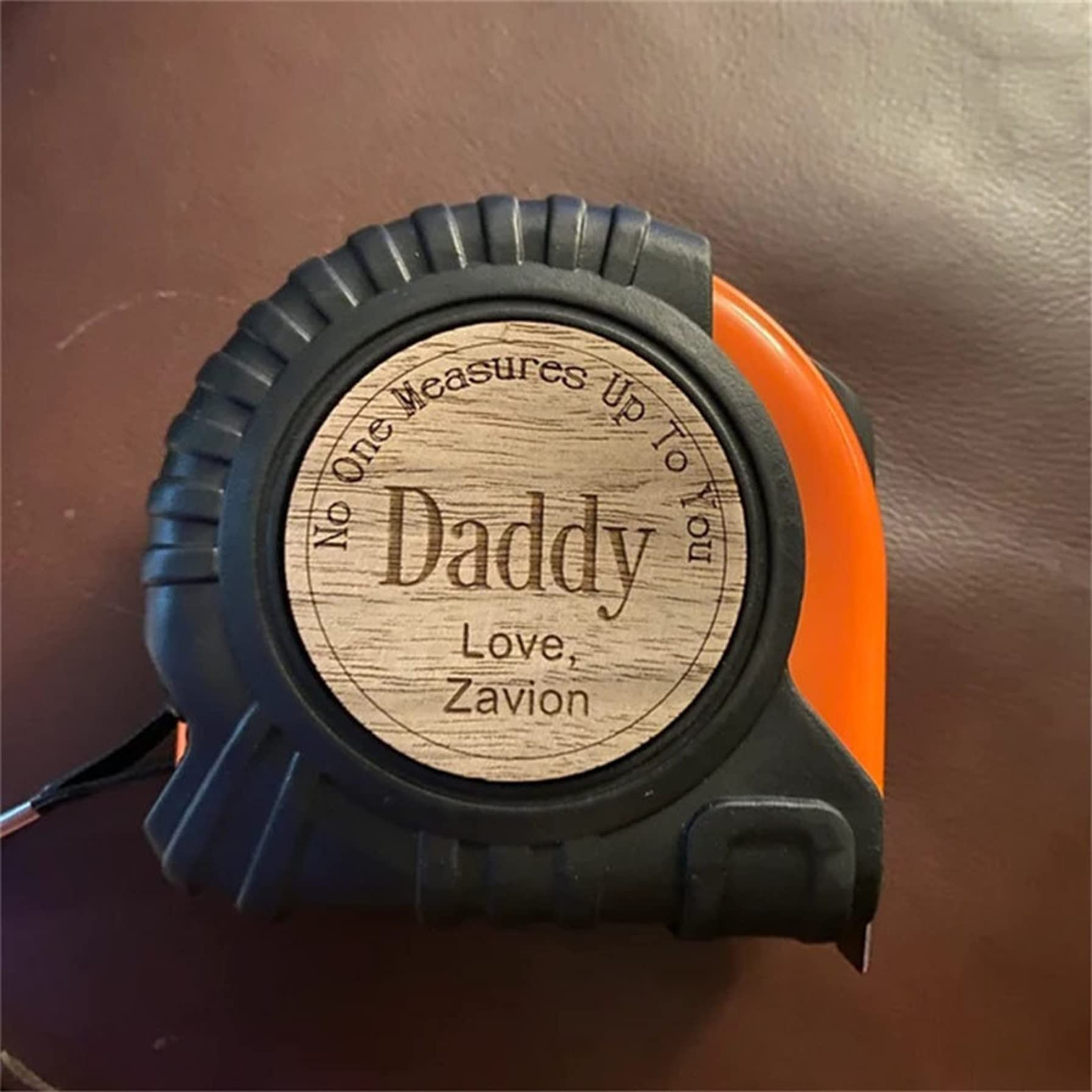 Personalized Tape Measures Fathers Day Gifts，Gift for Dad, Custom Engraved Tape Measure, Personalized Gifts for Men, Step Dad or Bonus Dad Gift, Carpenter Gift