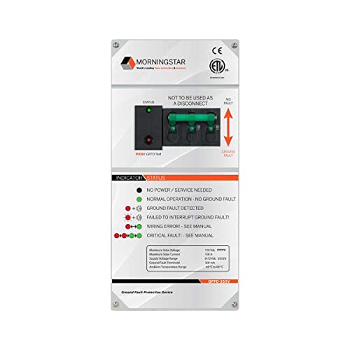 Morningstar - Tristar Ground Fault Protection Device for Tristar MPPT Controllers (GFPD-150V)