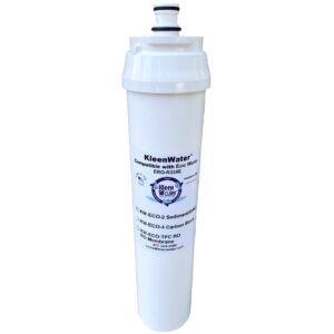 KleenWater KW-ECO-2-4-Membrane, 7208683,7208706 and 7208691 Filters Compatible with Eco Water ERO-335 Reverse Osmosis System, Made in the USA