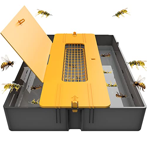 Discover Wasper Blaster™ New 2022 Patent Pending Trap for Yellow Jackets, Wasps, Hornets and Even Flies. Exclude or Include Bees if Desired.