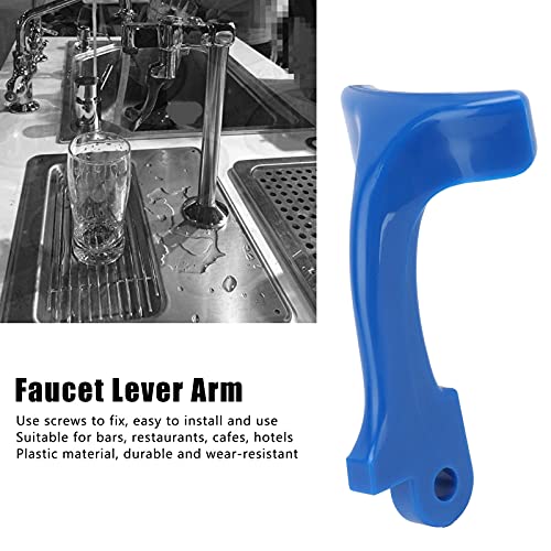 Fdit Coffee Shop Plastic Water Outlet Putter Rod Push Cup Faucet Accessories Outlet Push Rod 9984-01/Blue For Bar Restaurant Hotel Faucet Lever Arm