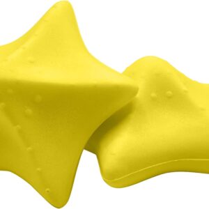 Poolzilla 2-Pack Yellow Premium Scum Star Oil Absorbing Sponge - Perfect for Cleaning Hot Tubs, Spas and Swimming Pools