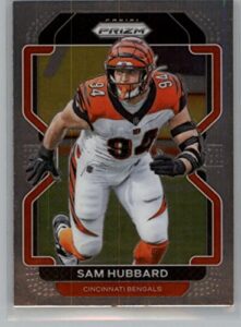 2021 panini prizm #277 sam hubbard cincinnati bengals official nfl football trading card in raw (nm or better) condition