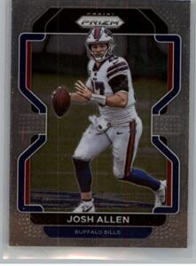 2021 panini prizm #117 josh allen buffalo bills official nfl football trading card in raw (nm or better) condition