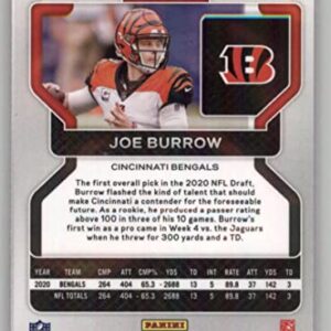 2021 Panini Prizm #273 Joe Burrow Cincinnati Bengals Official NFL Football Trading Card in Raw (NM or Better) Condition