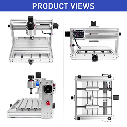 DAEDALUS CNC Router Machine 2818 Max, 3 Axis, 200w Spindle, All Aluminum Frame