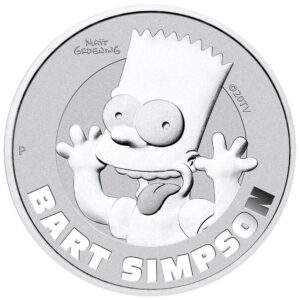 2022 p bart simpsons $1 seller fine