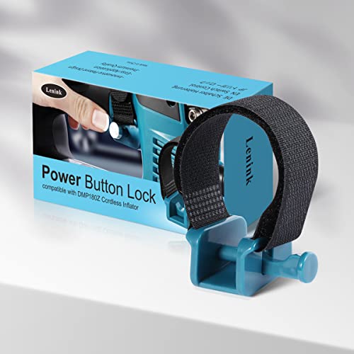 Trigger Lock Button Compatible with Makita DMP180Z, Lenink Power Button On/Off Control Clamp Lock Compatible with Makita Cordless Inflator Air Compressor