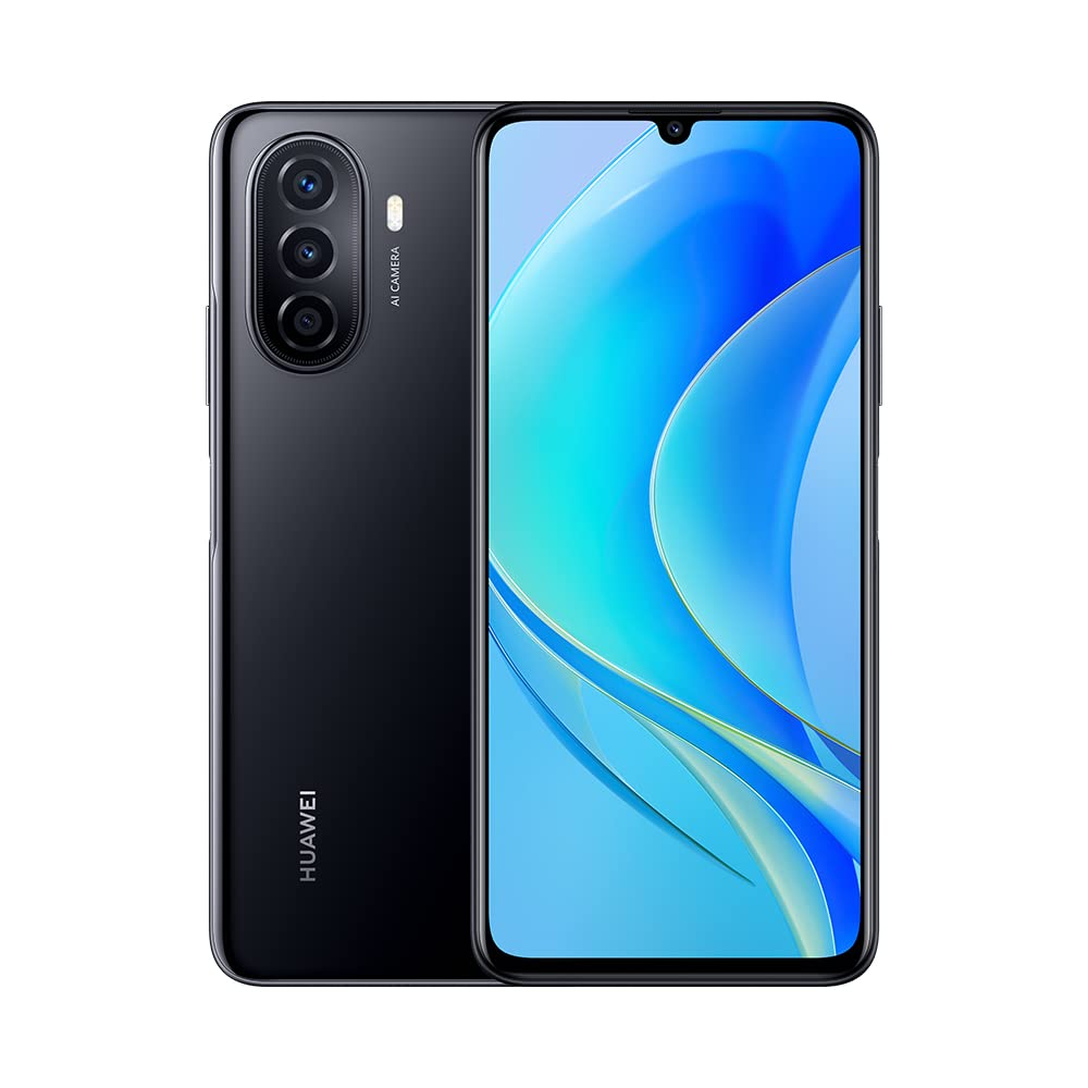 HUAWEI Nova Y70 Dual-SIM 128GB ROM + 4GB RAM (GSM Only | No CDMA) Factory Unlocked 4G/LTE Smartphone (Midnight Black) - International Version