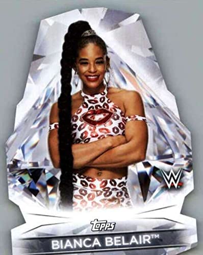 2021 Topps WWE Women's Division Diamond Cut #DC-5 Bianca Belair Wrestling Trading Card