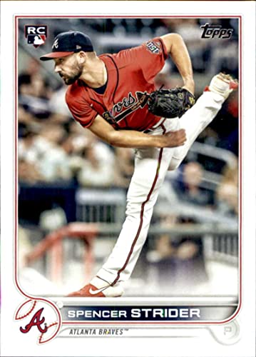 2022 Topps #509 Spencer Strider NM-MT RC Rookie Atlanta Braves Baseball RC