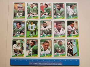 1988 philadelphia eagles master team set jerome brown, seth joyner rookies mint