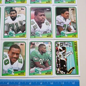 1988 PHILADELPHIA EAGLES MASTER TEAM SET JEROME BROWN, SETH JOYNER ROOKIES MINT