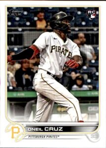 2022 topps #537 oneil cruz nm-mt rc rookie pirates