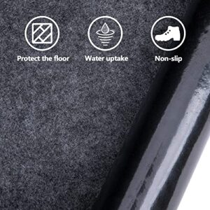 codree 74 x 72 Inch Hot Tub Mat-Absorbent Hot Tub Flooring Protector Mat-Waterproof Home Equipment Mat for Protect The Outdoor Hot Tub Pool from Wear