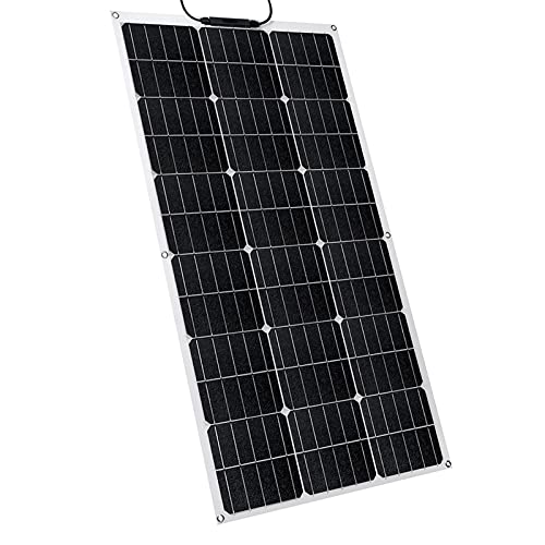 DSJ Flexible Solar Panel Kit Complete 100W Panel Solar Generator Kit Energy Charger for Home Camping Car System Power