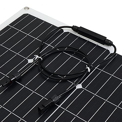 DSJ Flexible Solar Panel Kit Complete 100W Panel Solar Generator Kit Energy Charger for Home Camping Car System Power